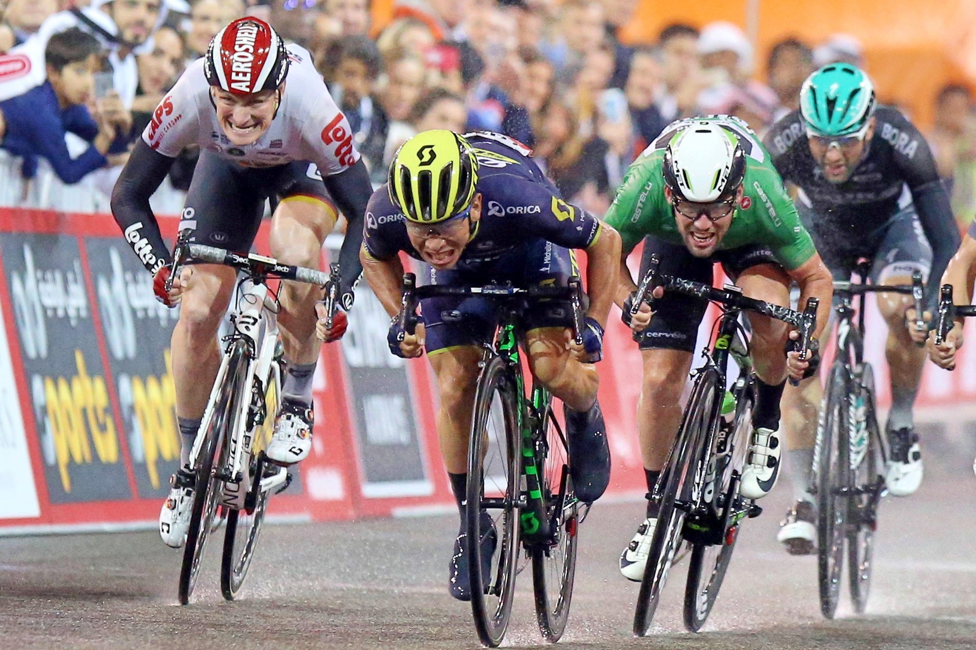 Caleb-Ewan-Mark-Cavendish-Andre-Greipel-sprint-aero-tuck-Abu-Dhabi-Tour ...
